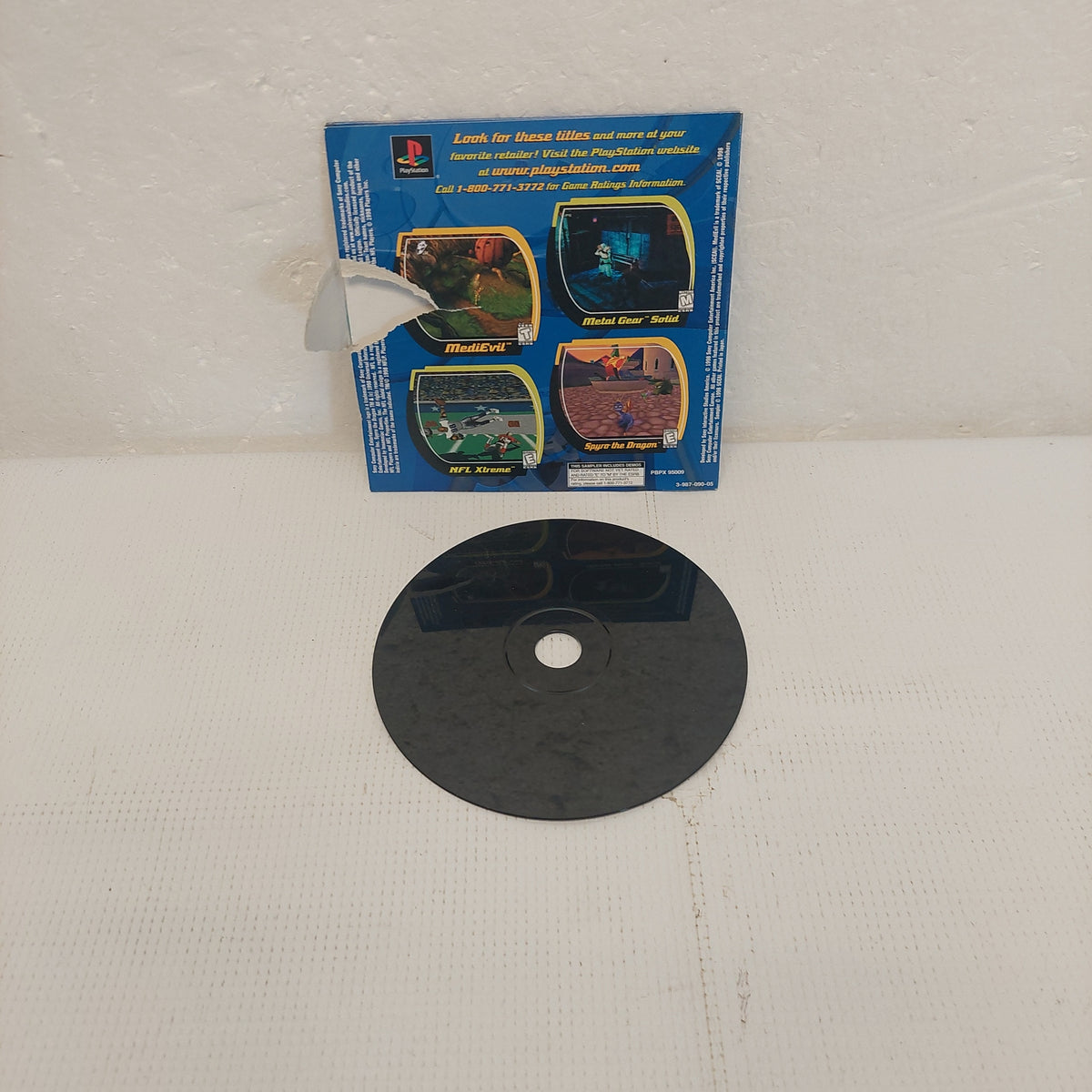 PlayStation Interactive Sampler Disc CD – Retro Madness