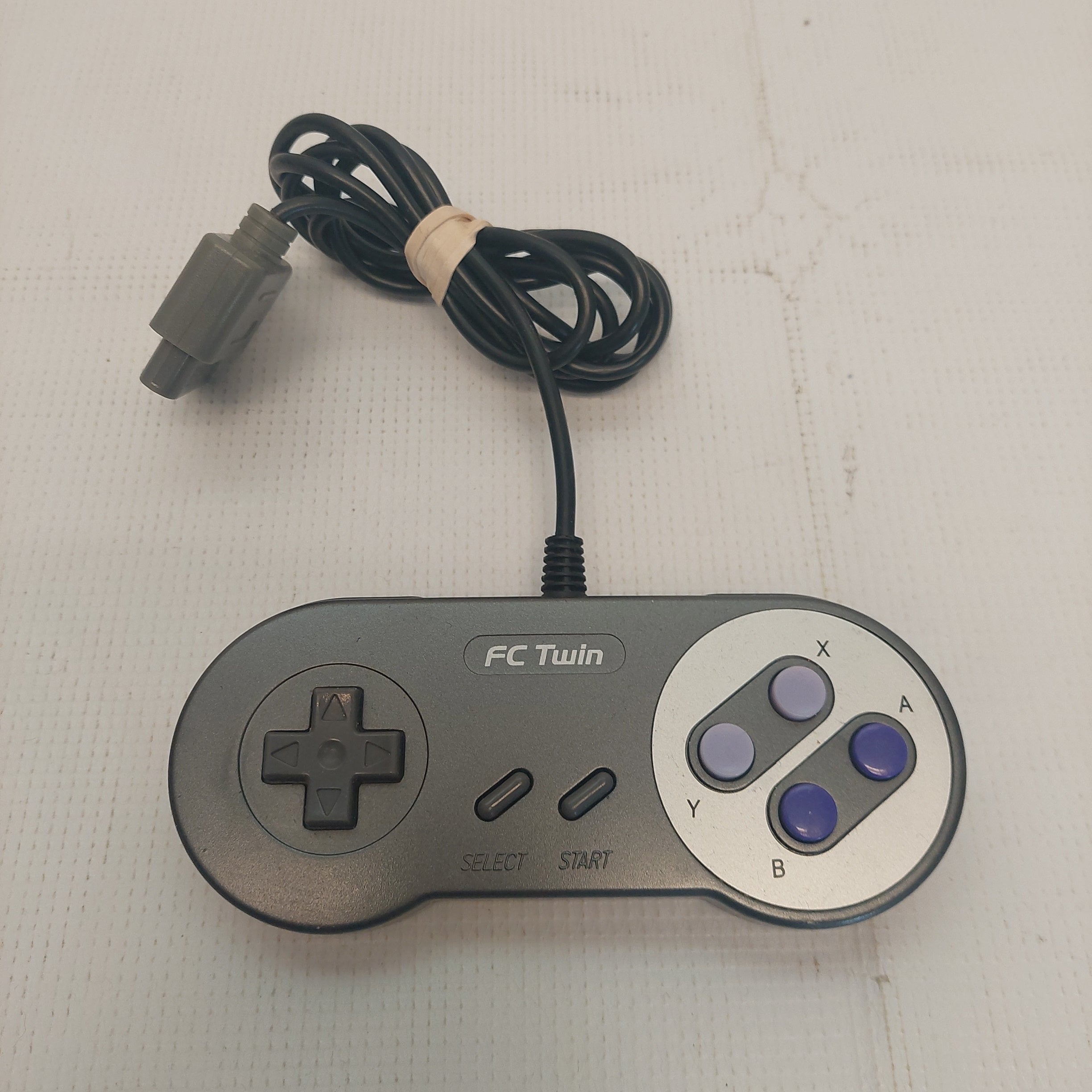 FC Twin Third Party Super Nintendo SNES Wired Controller Tested – Retro ...
