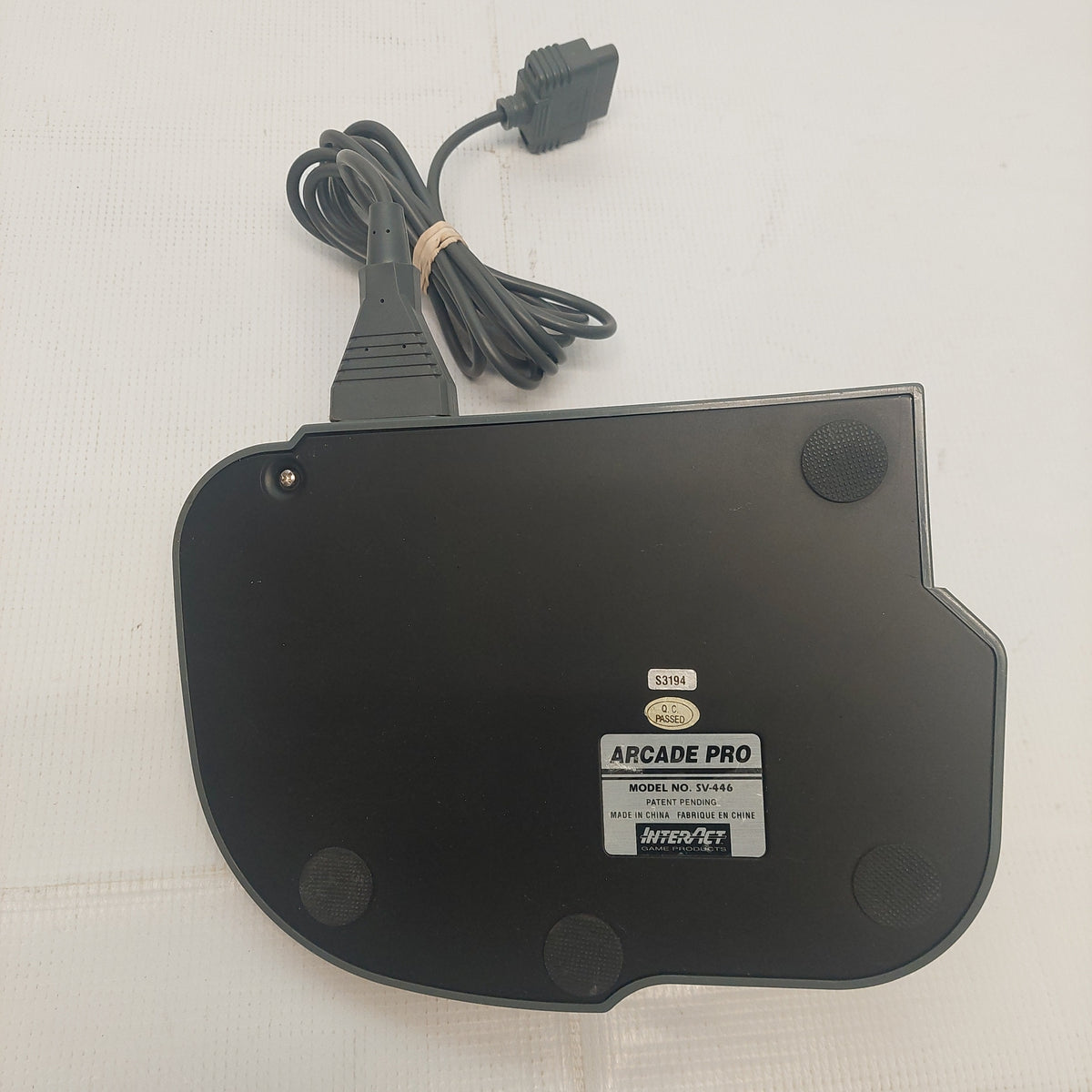 Super Nintendo SNES InterAct Arcade Pro SV-446 Dual Console Joy Stick ...