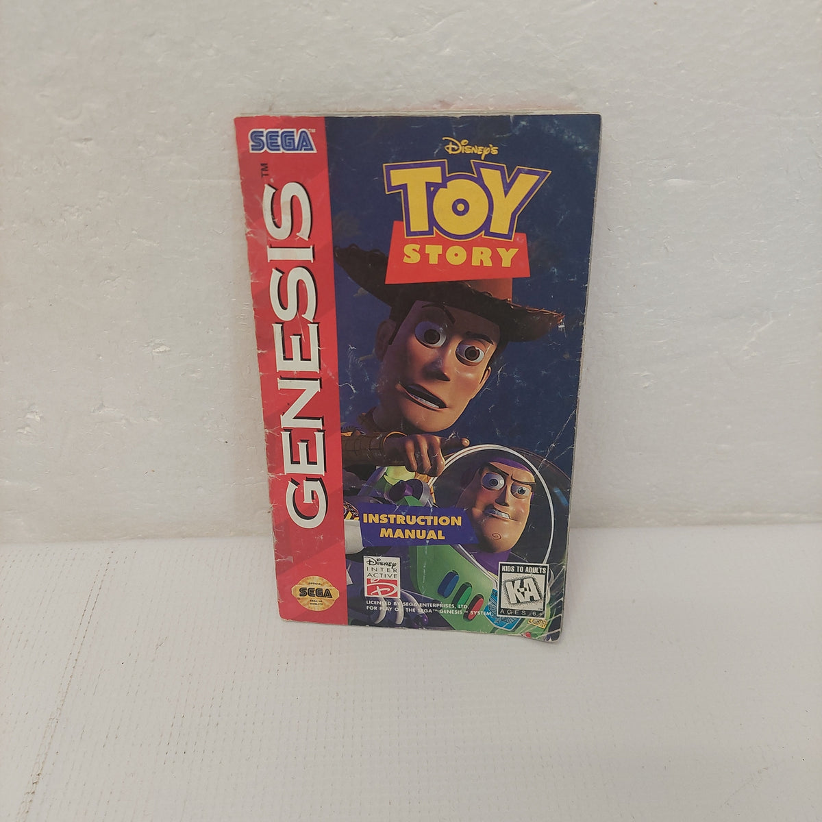 Disney's Toy Story Sega Genesis Manual ONLY – Retro Madness
