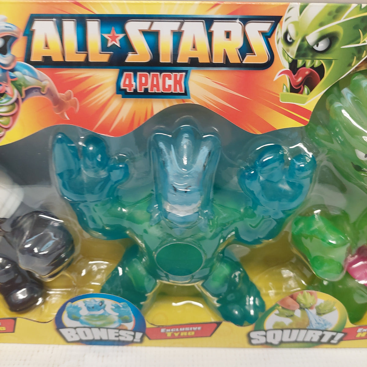 Heroes of Goo Jit Zu All Stars 4-Pack – Retro Madness