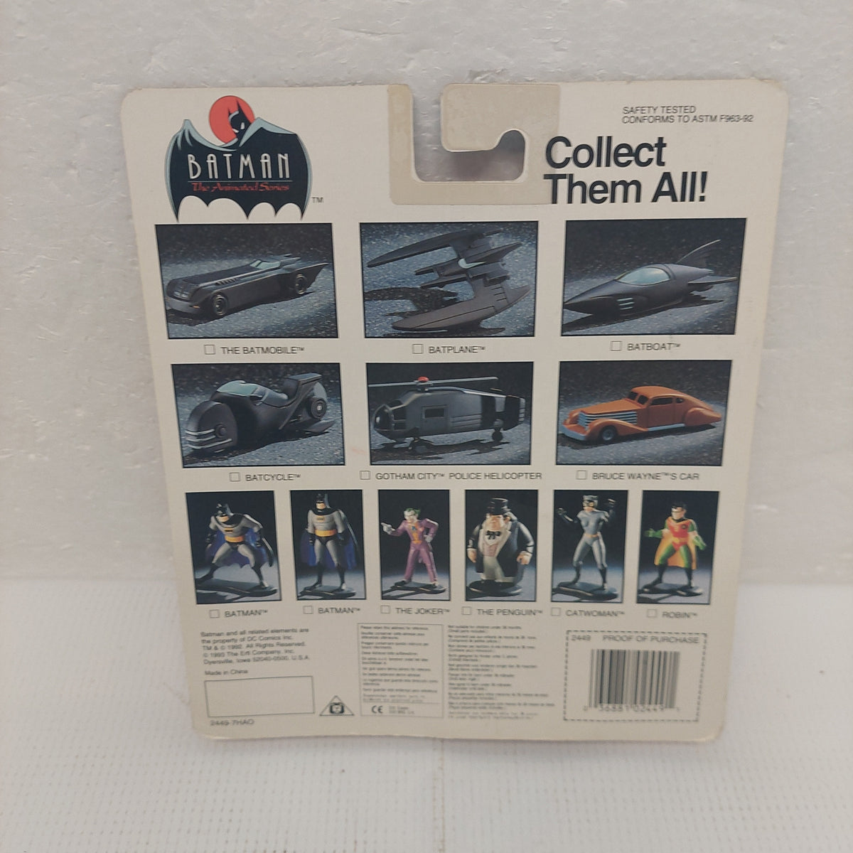 Batman The Animated Series The Batcycle Die-Cast Metal – Retro Madness