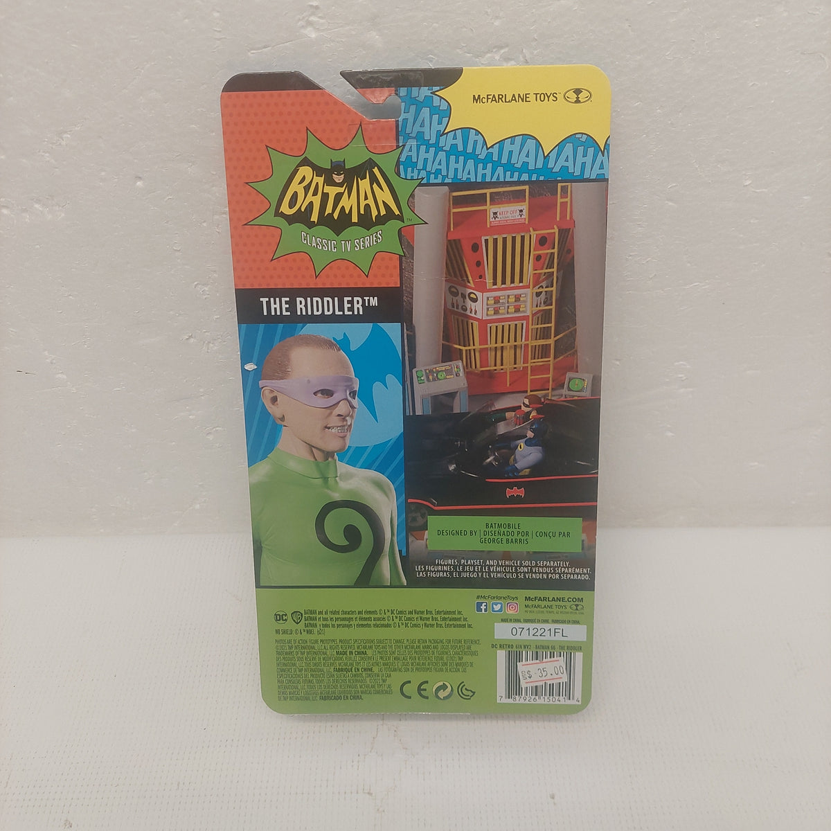 McFarlane Toys Batman The Classic TV Series The Riddler Figure – Retro ...