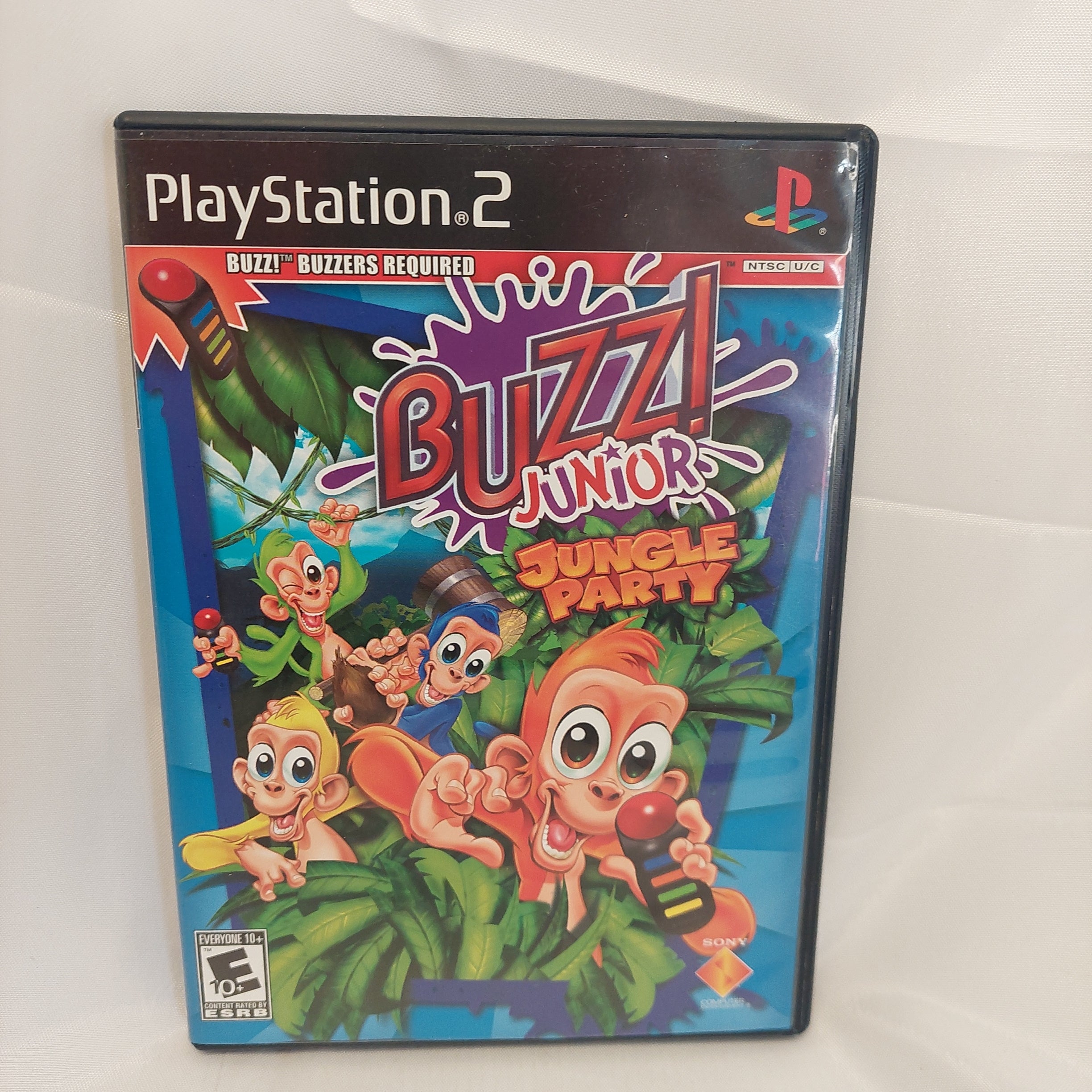 PS2 Buzz! Junior Jungle Party Game – Retro Madness