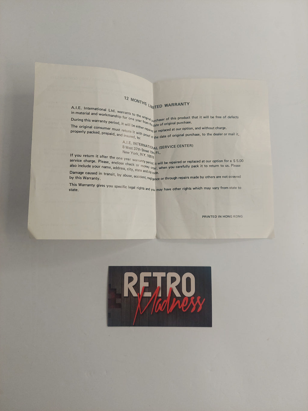 Vintage Assorted Instruction Sheets – Retro Madness