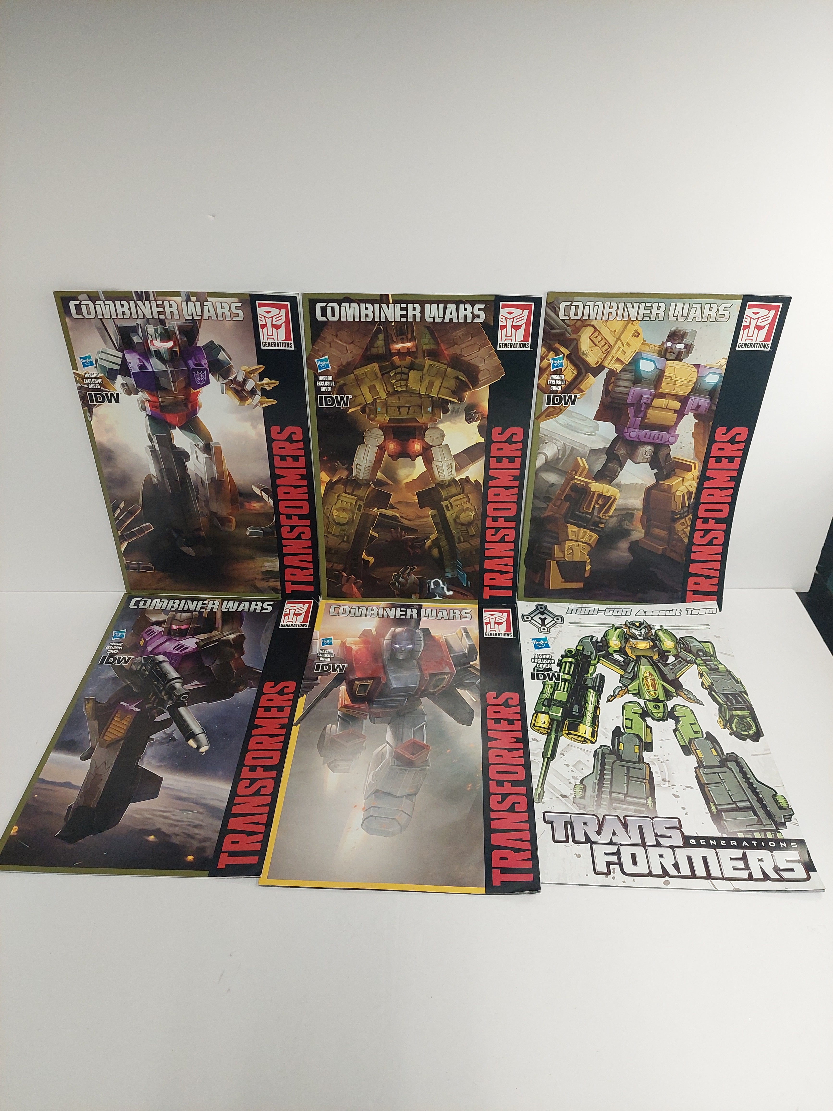Transformers Generations Combiner Wars IDW Comic Book Lot – Retro Madness