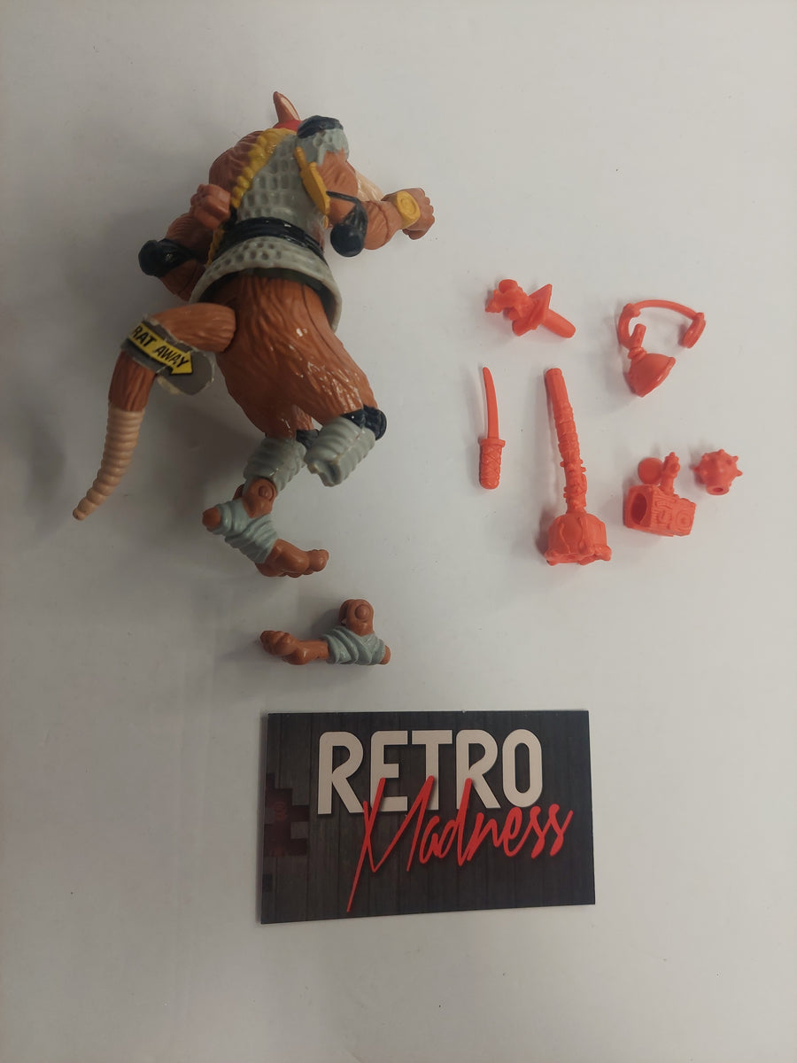 Vintage Teenage Mutant Ninja Turtles TMNT Creepy Crawlin' Splinter Fig ...