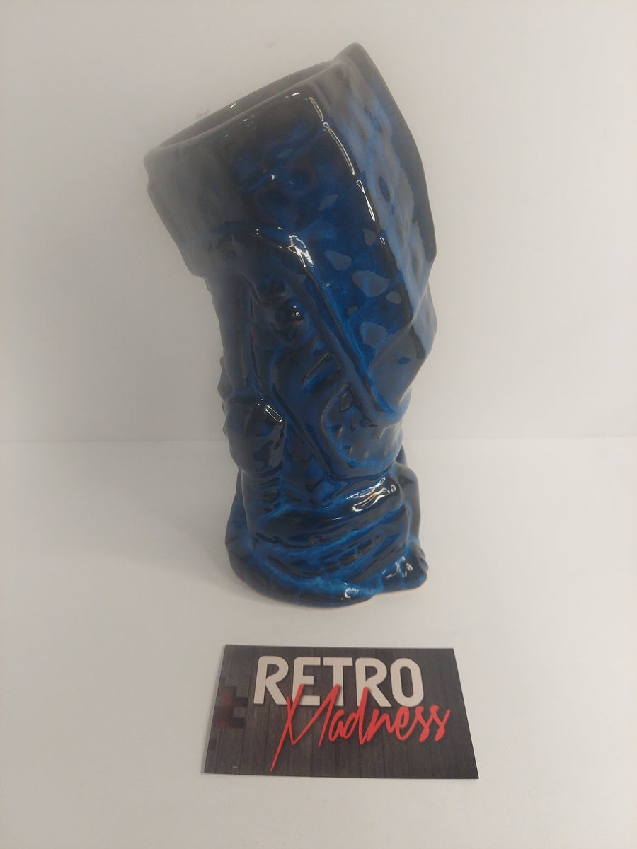 Mondo Tee-Kis Aliens Blue Ceramic Tiki Mug – Retro Madness
