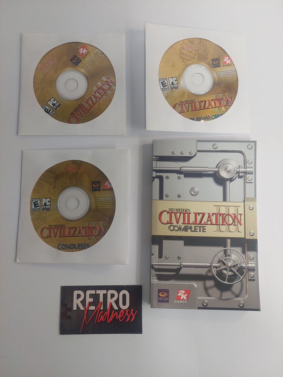 Sid Meier's Civilization Complete PC CD-Rom 2K Games – Retro Madness